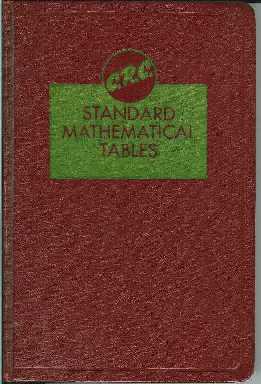 Standard Mathematical Tables and Formulae: Book Covers