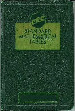 Standard Mathematical Tables and Formulae: Book Covers